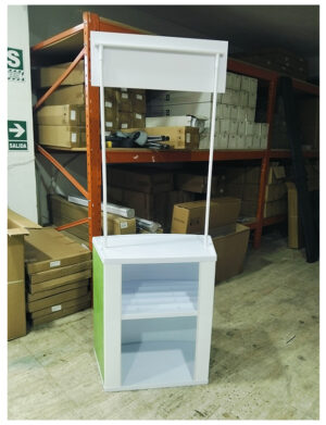 Modulo PVC Stand Publicitario desarmable - Display Publicitarios