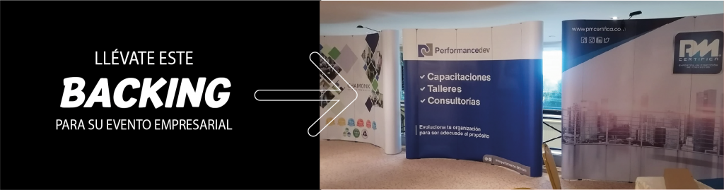 Backing Wall Recto Imantado Desarmable - Display Publicitarios